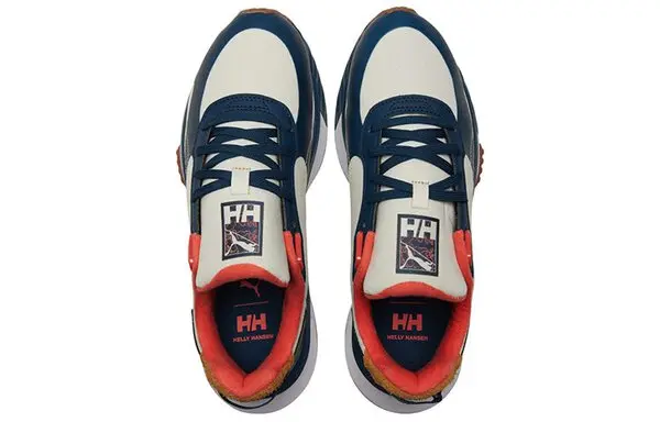 PUMA Helly Hansen X Wild Rider Crossover Sneakers - Blue/white/red