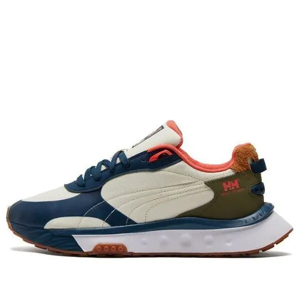 PUMA Helly Hansen X Wild Rider Crossover Sneakers - Blue/white/red