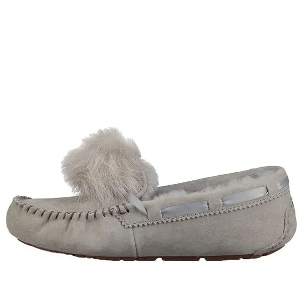 UGG Dakota Pom Pom Slip-on - Grey