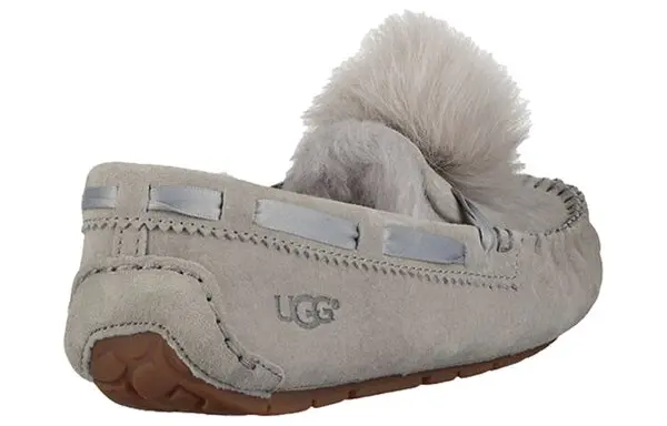UGG Dakota Pom Pom Slip-on - Grey