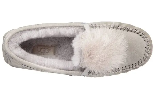 UGG Dakota Pom Pom Slip-on - Grey