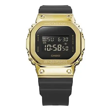 Casio G-shock Square Gold Tone Watch - Black Gold