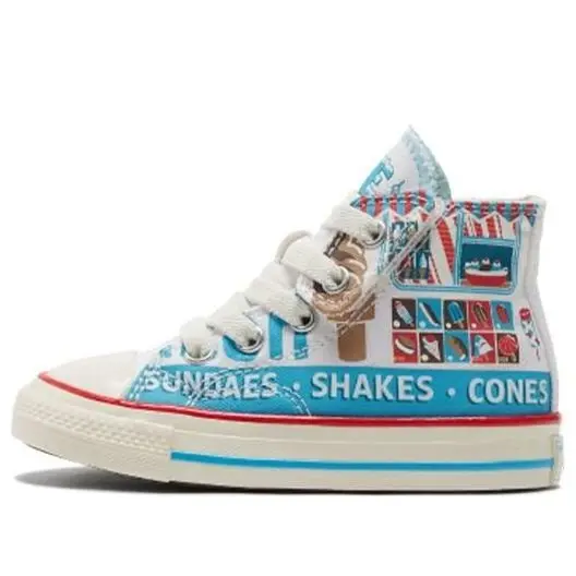 CONVERSE Chuck Taylor All Star 1970s High Top Sneakers - White/blue/red