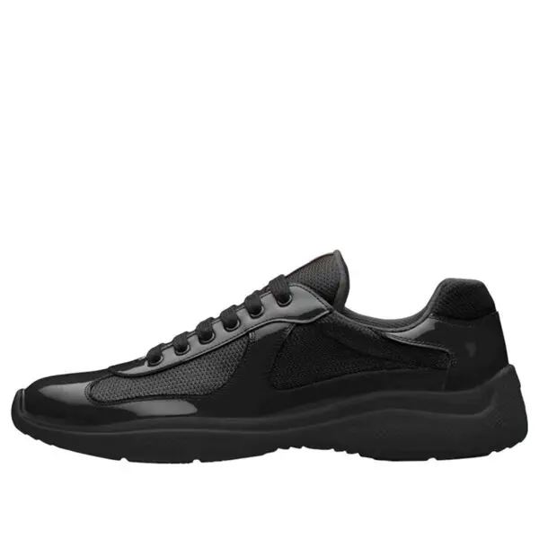 Prada Fw25 America's Cup Sneakers - Black