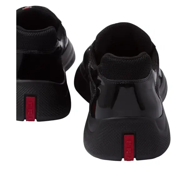 Prada Fw25 America's Cup Sneakers - Black