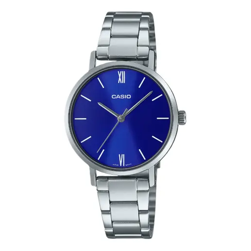Casio Analog Watch With Stainless Steel Band - Default Color