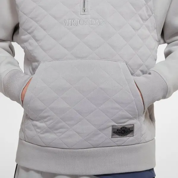 Nike Jordan Quilted Zip Hoodie