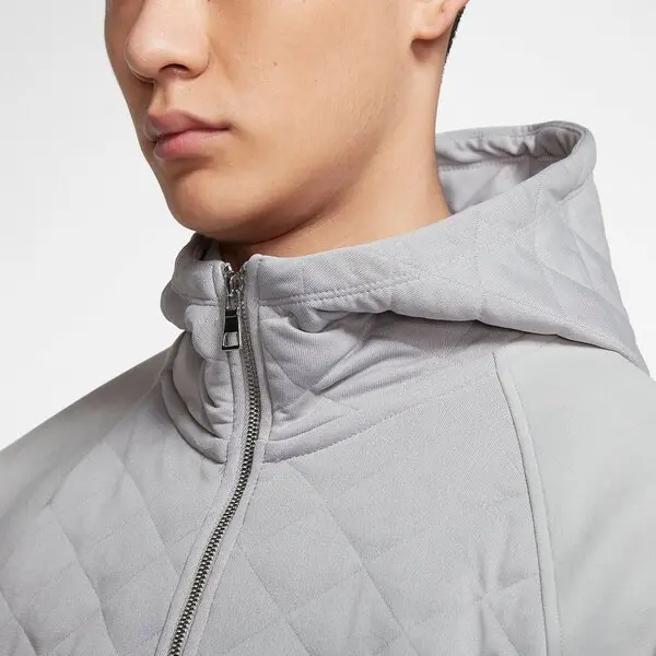 Nike Jordan Quilted Zip Hoodie