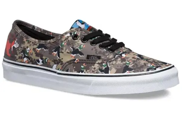 VANS Nintendo X Authentic 'duck Hunt' Sneakers