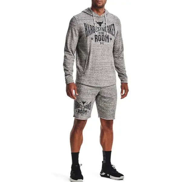 Under Armour Project Rock Hardest Worker Terry Hoodie