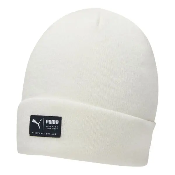 PUMA Archive Heather Beanie - White/black