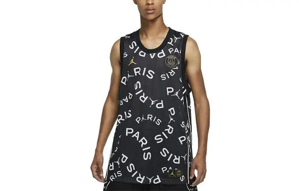 JORDAN Paris Saint-germain Basketball Vest - Black
