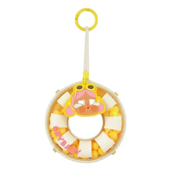 POP MART Crybaby Vacation Mode On Series Pendant 'let's Surf - Multi-color