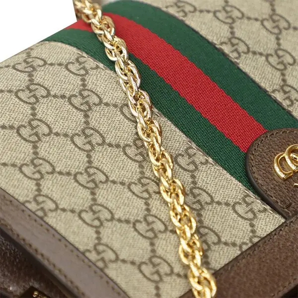 Gucci Ophidia Shoulder Messenger Bag - Cream