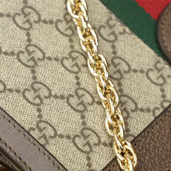 Gucci Ophidia Shoulder Messenger Bag - Cream