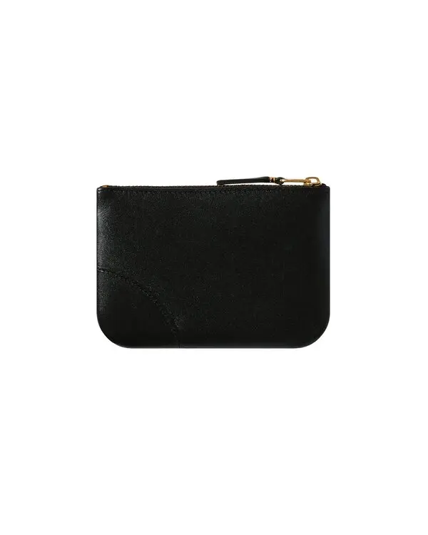 Comme Des Garçons Fw25 Classic Leather Zip Pouch - Black