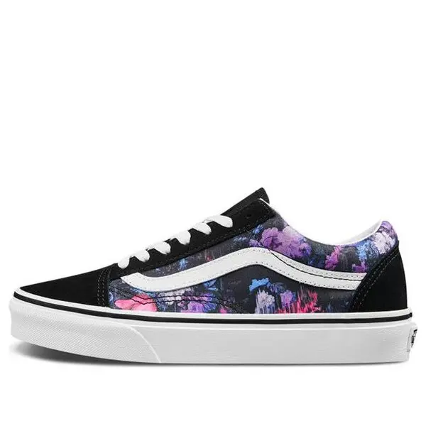 VANS Old Skool "warped Floral" Sneakers - Black