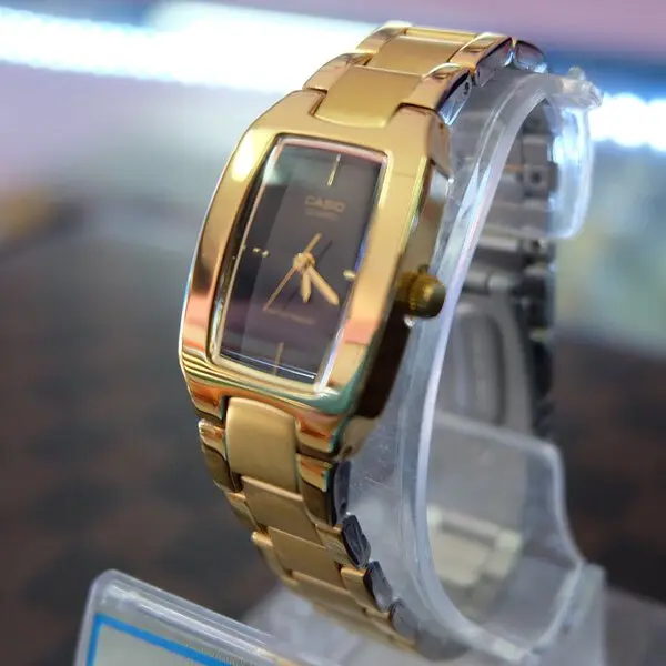 Casio Stainless Steel Analog Quartz Watch