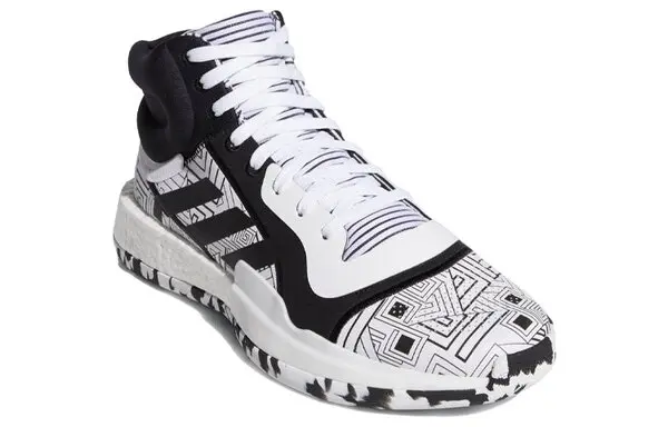 Adidas Marquee Boost "graffiti" High Top Sneakers