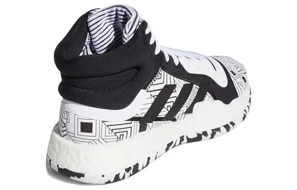 Adidas Marquee Boost "graffiti" High Top Sneakers