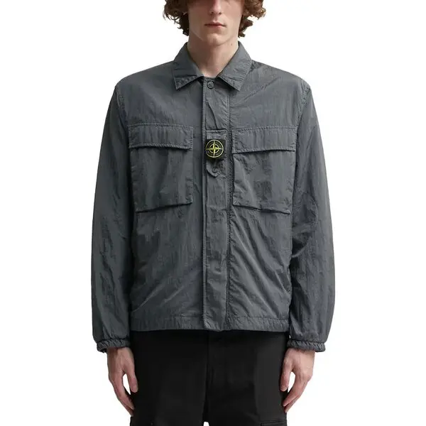 Stone Island Garment Dyed Econyl Regenerated Nylon Jacket