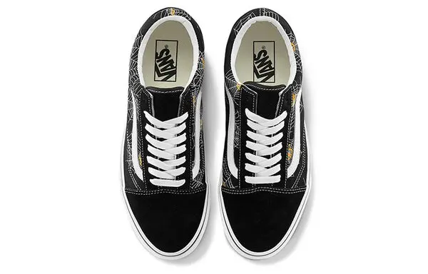 VANS Old Skool Printed Spider Web Sneakers
