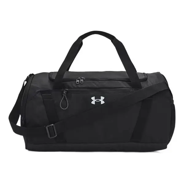 Under Armour Undeniable Signature Duffle Bag 'black Blue - Black/metallic Harbor Blue