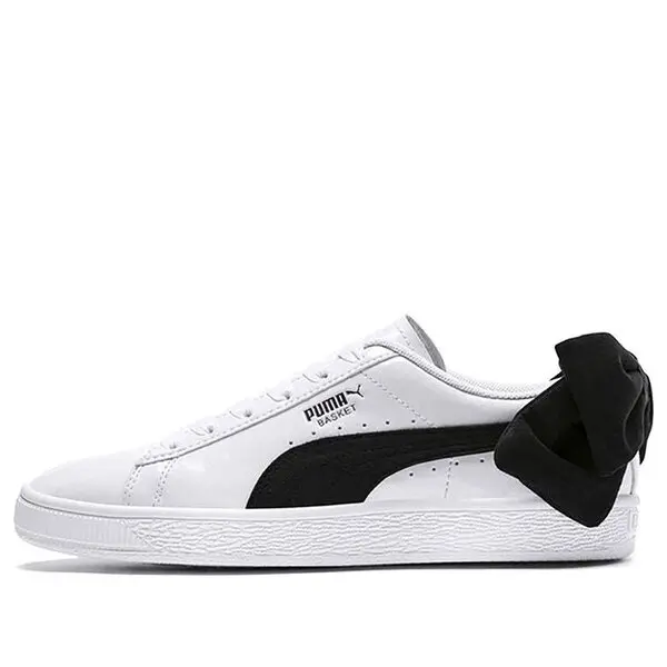 PUMA Basket Bow Sneakers - Black/white