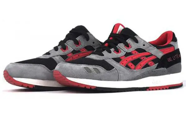Asics Gel-lyte Iii Sneakers - Black/fiery Red