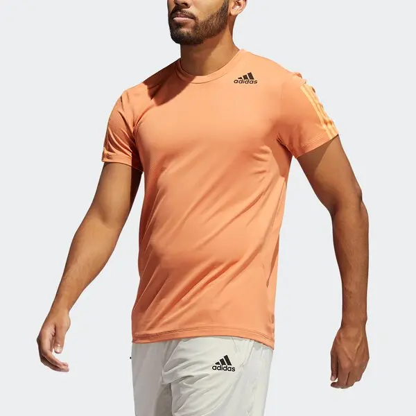 Adidas H.rdy 3s Tee Training Short Sleeve - Khakibrown