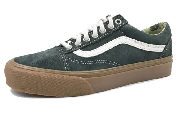 VANS Old Skool "versatile Waterproof Green" Sneakers - Green/white/gum