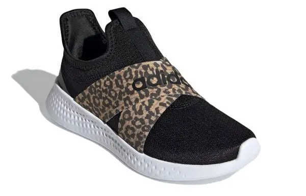 Adidas Puremotion Adapt Cheetah Print Slip-on Sneakers - Black