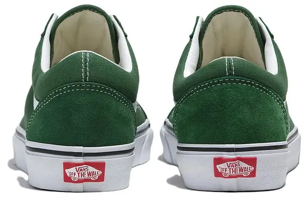 VANS Old Skool Low Top Sneakers - Green/white
