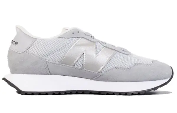 NEW BALANCE 237 "steel" Low Top Sneakers - Gray/silver