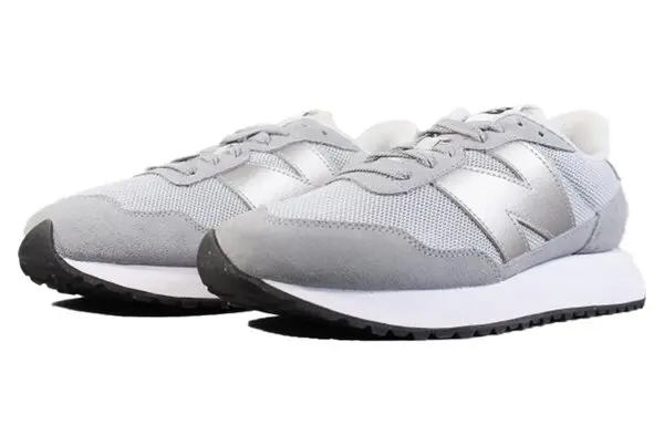 NEW BALANCE 237 "steel" Low Top Sneakers - Gray/silver