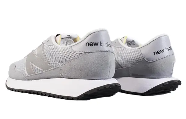 NEW BALANCE 237 "steel" Low Top Sneakers - Gray/silver