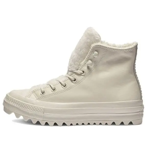 CONVERSE Chuck Taylor All Star Street Warmer Ripple High Top Sneakers - White