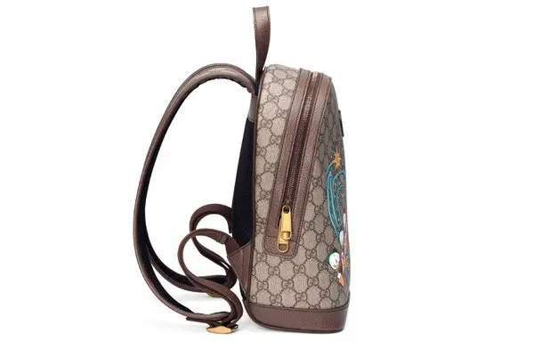 Gucci X Disney Small Donald Duck Gg Supreme Backpack