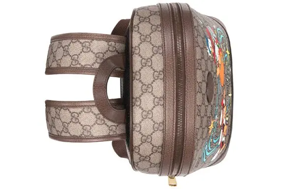 Gucci X Disney Small Donald Duck Gg Supreme Backpack