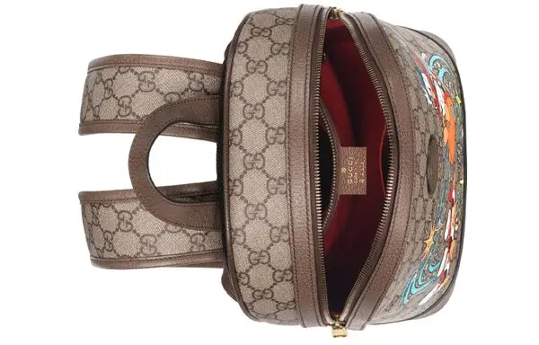Gucci X Disney Small Donald Duck Gg Supreme Backpack