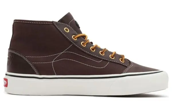 VANS Harry Bryant Destruct Mid Vr3 High Top Lace Up Sneakers