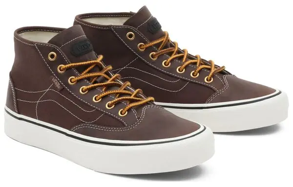 VANS Harry Bryant Destruct Mid Vr3 High Top Lace Up Sneakers
