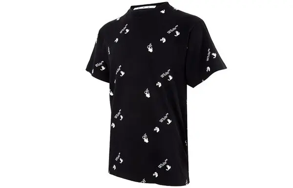 Off-White Logo Printing Short Sleeve Loose Fit