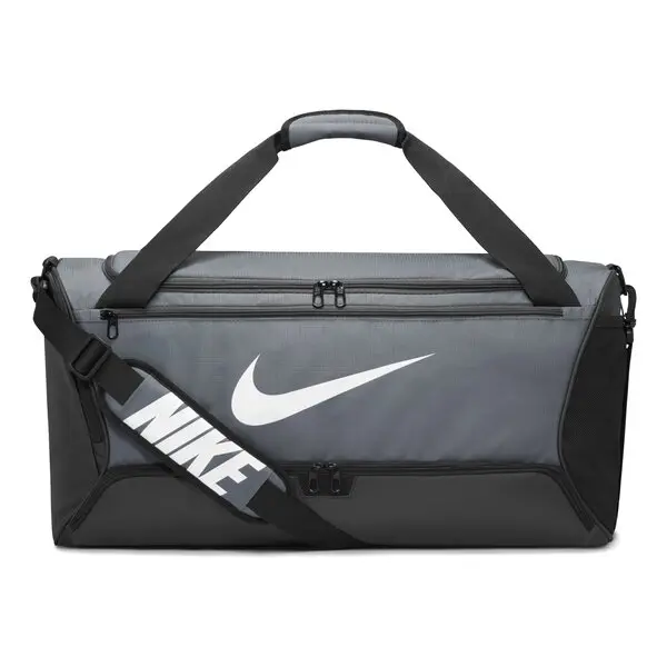 Nike Brasilia 9.5 Training Duffel Bag - Iron Grey/black/white