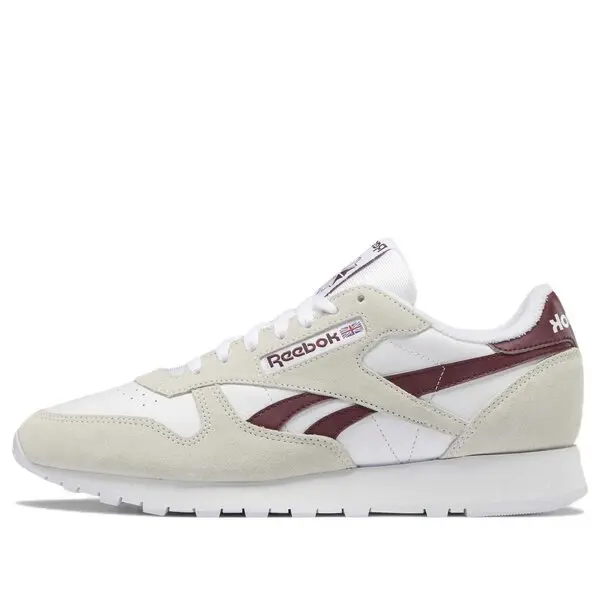 REEBOK Classic Leather Sneakers - White/red
