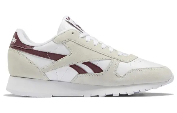 REEBOK Classic Leather Sneakers - White/red