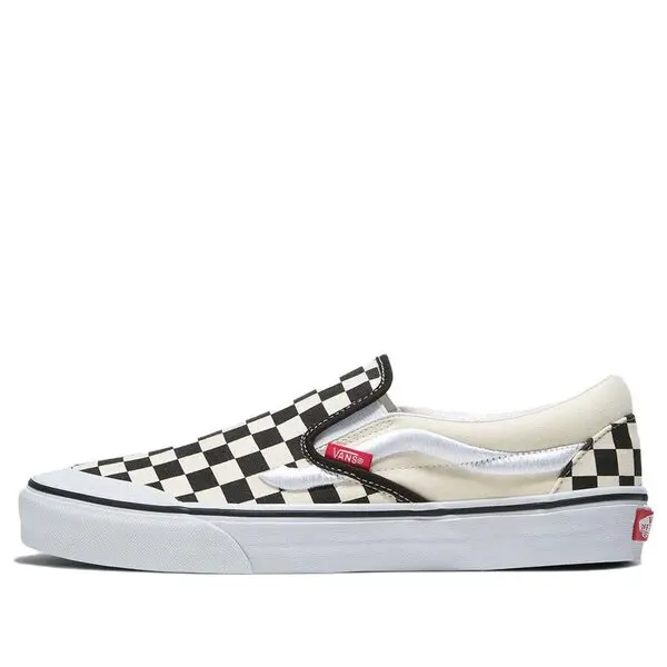 VANS Classic Slip-on Sidestripe Sneakers - Black/white