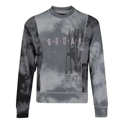 JORDAN Air Sport Dna Embroidered Sweatshirt - Light Gray