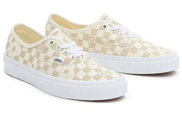 VANS Floral Check Authentic Sneakers
