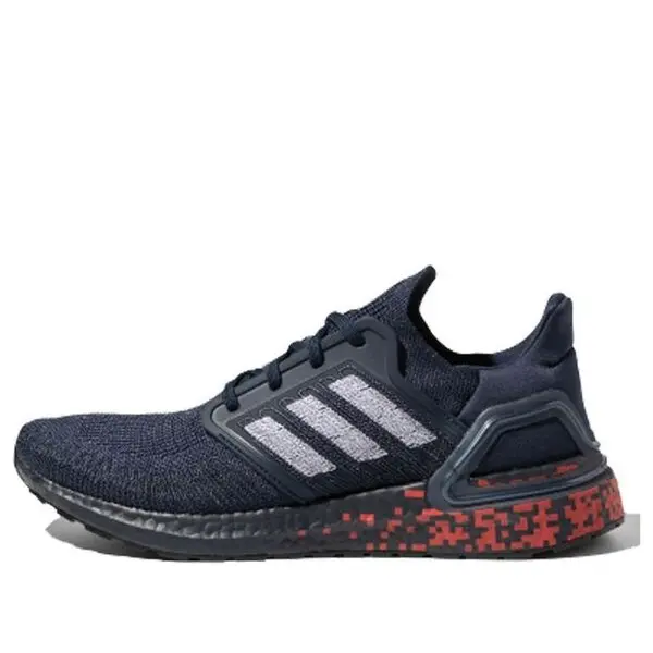 Adidas Ultraboost 20 Low Top Sneakers - Blue/black/red